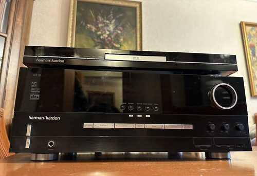 AV-ресивер 5.1 Harman/Kardon AVR 130 и DVD-плеер