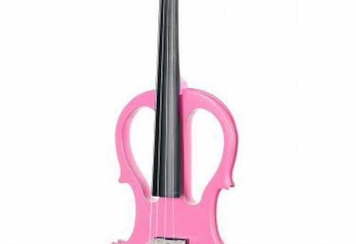 Электроскрипка antonio lavazza EVL-01 розовая