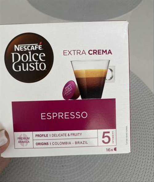 Кофе капсулы nescafe dolce gusto