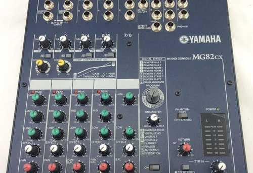 Yamaha MG82CX. Компактный,восьми-канальный микшер