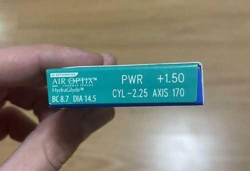 Линзы air optix astigmatism