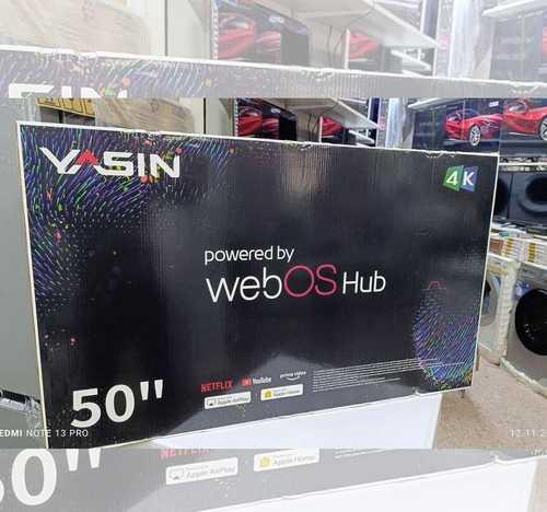 Телевизор Yasin 50 UD81 webos Смарт Android