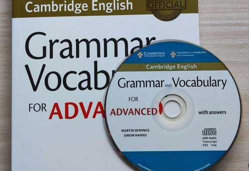 Grammar and vocabulary for Advanced +CD новый