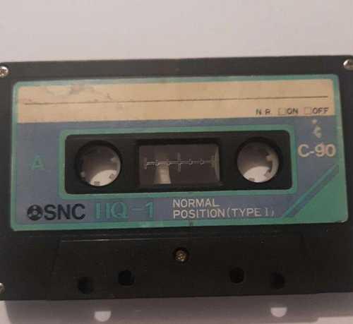 Аудиокассета snc hq-1 c-90 normal position