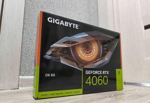 Новая игровая Gigabyte RTX 4060 8Gb gddr6