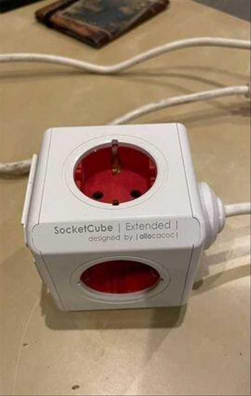 Удлинитель-разветвитель SocketCube на 5 розеток