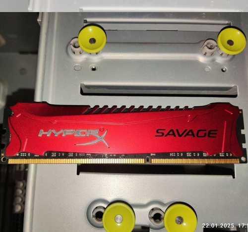 Оперативная память hiperx savage DDR3 1866 8 Gb