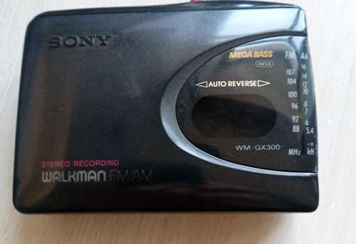 Винтажный пишущий плеер Sony Walkman WM-GX300