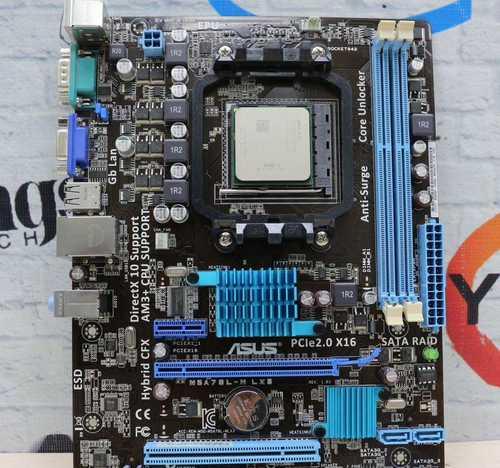 Материнская плата asus M5A78L-M LX3   FX 4300