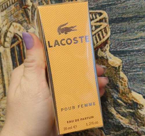 Духи женские Lacoste pour femme edp 35мл лакост