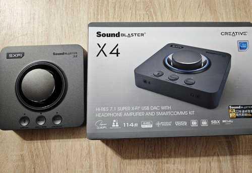 Звуковая карта Creative sound blaster x4