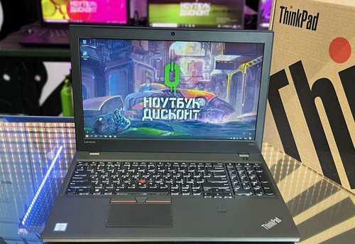 Как новый ThinkPad P50S i7-6600U 16GB SSD M500M