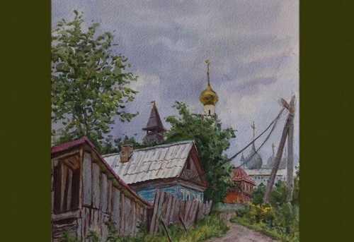 Картина "Цыганский переулок"
