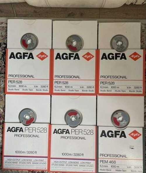 Коробки для катушек Agfa с сердечниками AEG