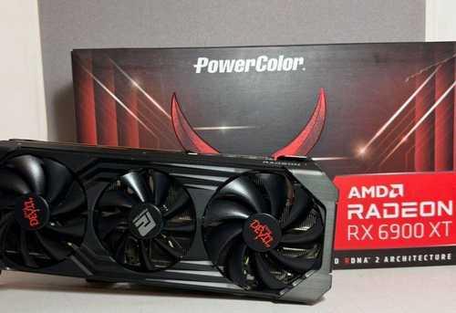 Видеокарта Power Color RX 6900 XT 16 GB Red Devil