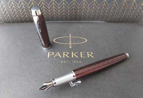 Перьевая ручка Parker IM Premium Brown CT