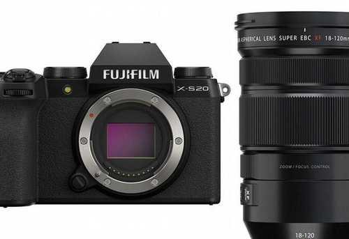 Фотоаппарат Fujifilm X-S20 Kit XF 18-120mm f/4 LM