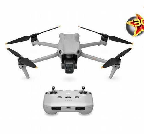 Квадрокоптер DJI Air 3 RC-N2 Grey Новый