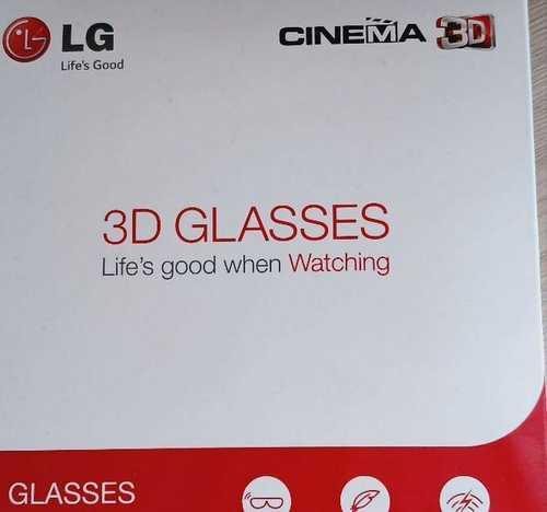 3D очки для телевизора lg