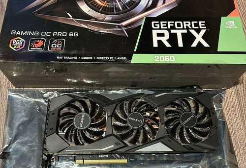 Видеокарта rtx 2060 gaming oc 6gb