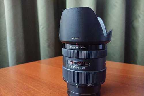 Sony SAL1650 DT 2.8/16-50 SSM, объектив