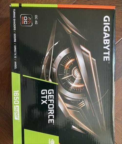 Видеокарта gigabyte nvidia GeForce GTX 1650super