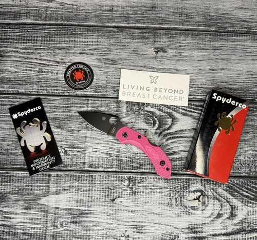 Нож Spyderco Dragonfly 2 Pink C28fppns30VBK2 S30V