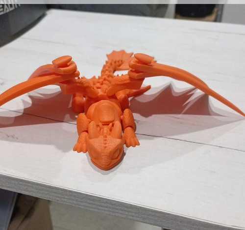 Беззубик 3D печать одним цветом