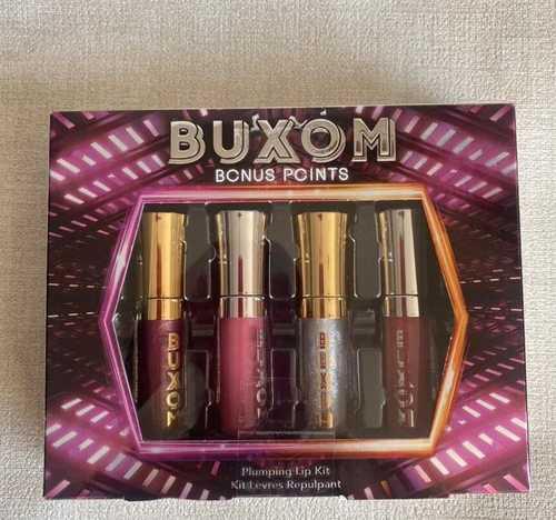 Buxom набор помад блесков 4шт