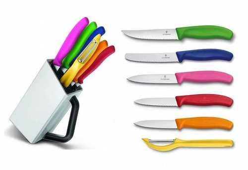 Набор кухонных ножей victorinox 6.7127.6l14