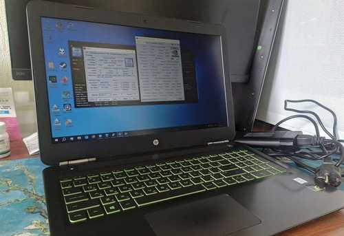 Ноутбук HP (i5; GTX 1050; 512 m.2 SSD + 1tb HDD)