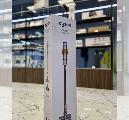 Вертикальный пылесос Dyson V15 Detect Absolute SV4