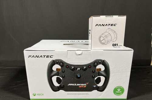 Fanatec McLaren GT3 V2, новый руль