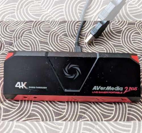 Avermedia live gamer portable 2 plus