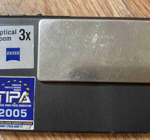 Цифровой фотоаппарат sony cyber shot DSC-T7