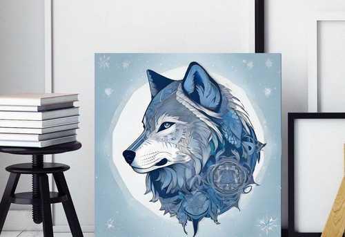 Лунный волк Картина