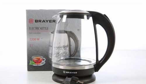 Чайник brayer BR1044BK арт.730490