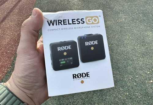 Микрофон беспроводной rode wireless GO