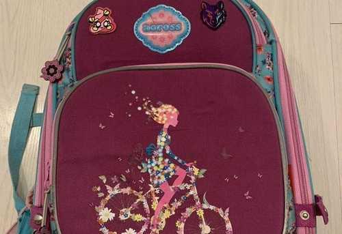 Рюкзак бу школьный для девочки