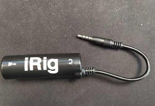 Гитарный адаптер для телефона iRig