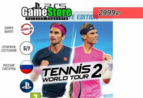 Tennis World Tour 2 Русские субтитры PS5 б/у