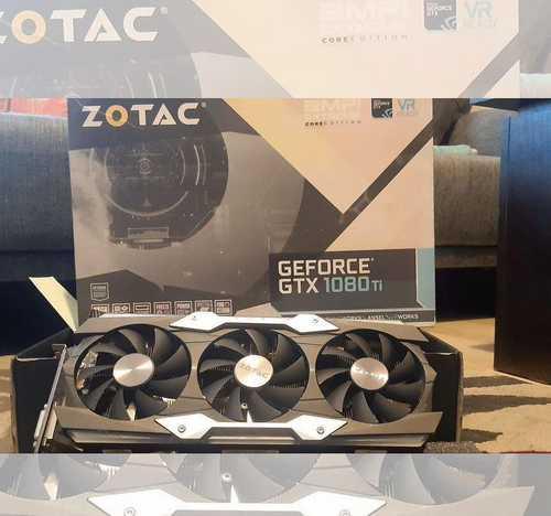 Видеокарта gtx 1080 ti zotac