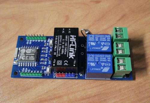 Esp8266 реле для умного дома. Управление mqtt