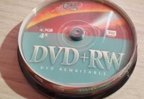 Диски DVD+RW 4.7Gb
