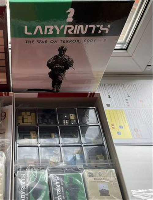 Настольная игра GMT Labyrinth The war on terror