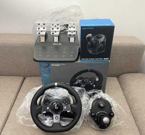 Игровой руль Logitech g920   shifter