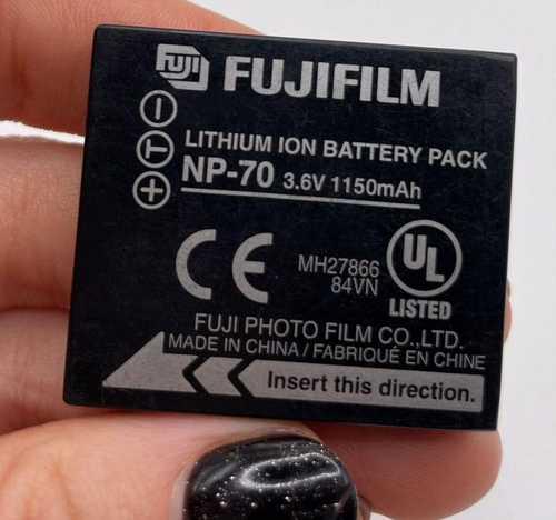 Аккумулятор Fujifilm NP-70 бу