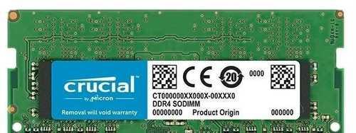 8Gb Crucial ct8g4sfra266 DDR4 2666 sodimm