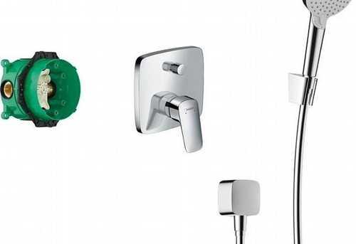 Душевой комплект скрытого монтажа Hansgrohe Cromet