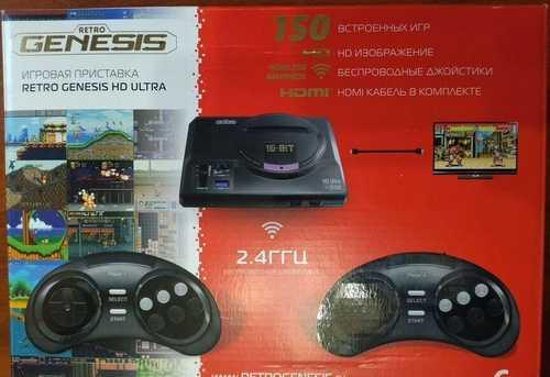Игровая приставка Retro Genesis HD Ultra 150 игр